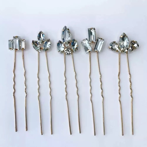 Accessories | Art Deco Gold Updo Wedding Bridal Hair Pins Kit | Poshmark